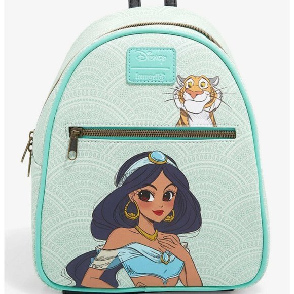 Loungefly | Bags | Loungefly Aladdin Mini Backpack Princess Jasmine ...